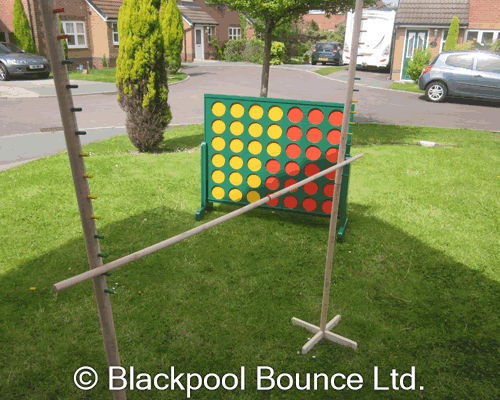 Giant Limbo Garden Game - Bouncy Castle Hire Blackpool Lytham Staining ...